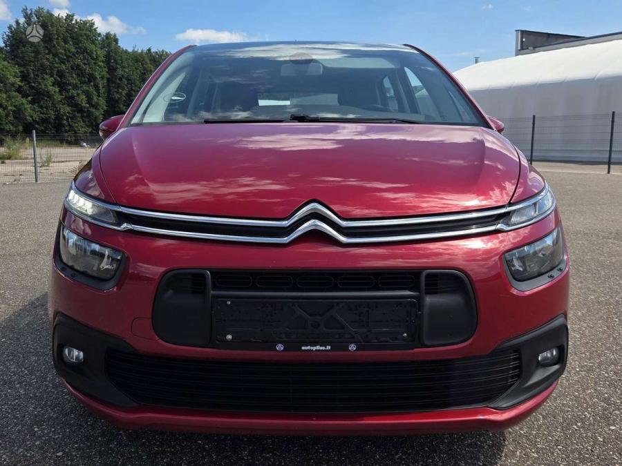 Sarkans Citroen c4-picasso 2017 Kauņa, ar dzinēja tilpumu 1.56 L un nobraukumu 300 tūkst. km par 5400 €, foto 1 vietnē AUTOMOTO.COM.LV