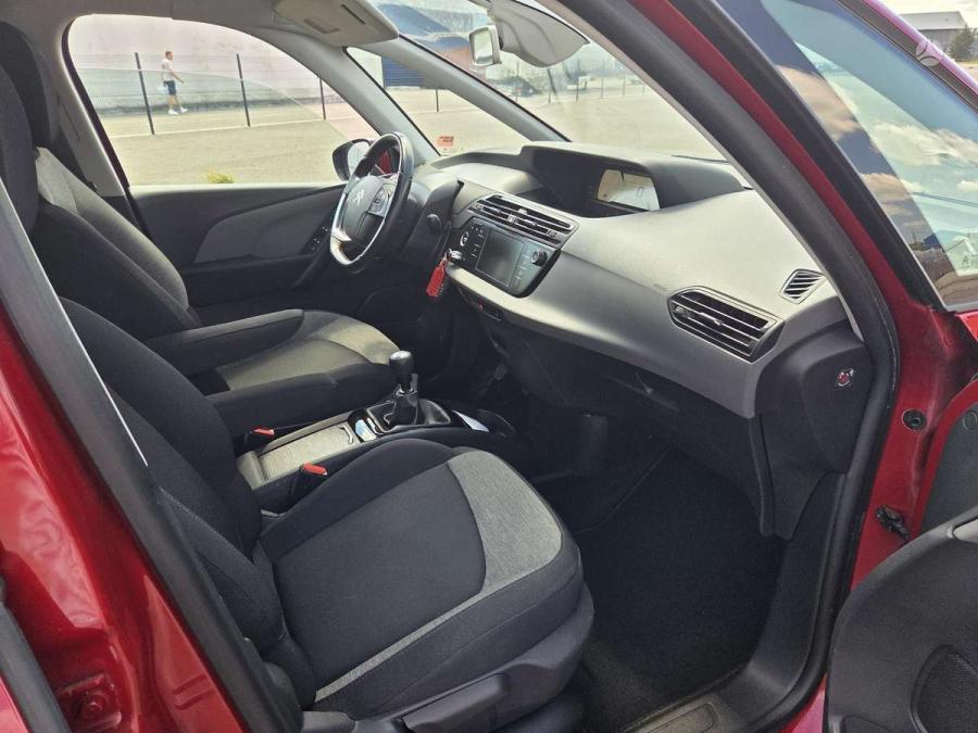 Sarkans Citroen c4-picasso 2017 Kauņa, ar dzinēja tilpumu 1.56 L un nobraukumu 300 tūkst. km par 5400 €, foto 12 vietnē AUTOMOTO.COM.LV