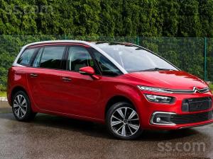 Sarkans Citroen c4-picasso 2017 Jelgava, ar dzinēja tilpumu 1.20 L un nobraukumu 124 tūkst. km par 7290 €, foto  vietnē AUTOMOTO.COM.LV
