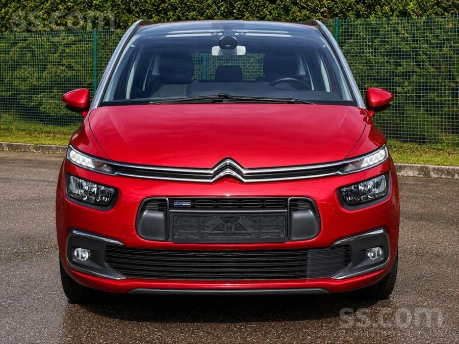 Sarkans Citroen c4-picasso 2017 Jelgava, ar dzinēja tilpumu 1.20 L un nobraukumu 124 tūkst. km par 7290 €, foto 3 vietnē AUTOMOTO.COM.LV