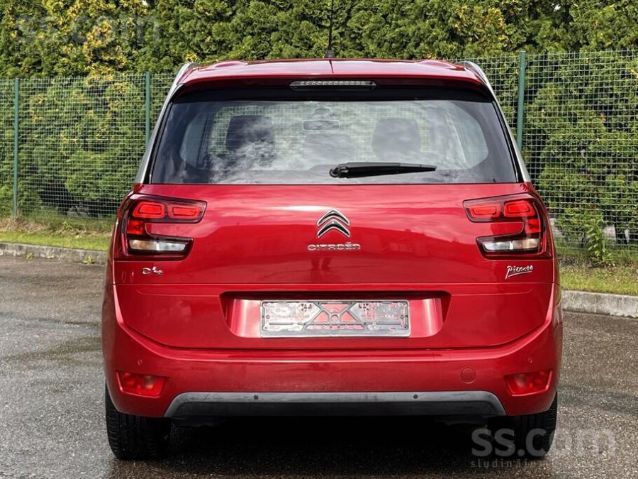Sarkans Citroen c4-picasso 2017 Jelgava, ar dzinēja tilpumu 1.20 L un nobraukumu 124 tūkst. km par 7290 €, foto 6 vietnē AUTOMOTO.COM.LV