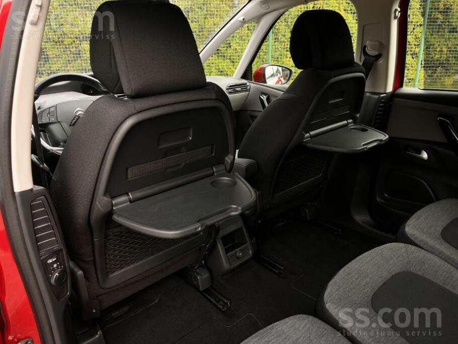 Sarkans Citroen c4-picasso 2017 Jelgava, ar dzinēja tilpumu 1.20 L un nobraukumu 124 tūkst. km par 7290 €, foto 12 vietnē AUTOMOTO.COM.LV