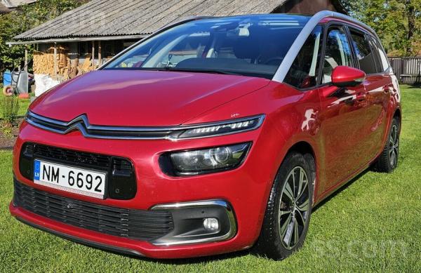 Sarkans Citroen c4-picasso 2018 Rīga, ar dzinēja tilpumu 2.00 L un nobraukumu 188 tūkst. km par 9850 €, foto 1 vietnē AUTOMOTO.COM.LV