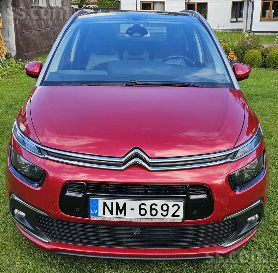 Sarkans Citroen c4-picasso 2018 Rīga, ar dzinēja tilpumu 2.00 L un nobraukumu 188 tūkst. km par 9850 €, foto 3 vietnē AUTOMOTO.COM.LV