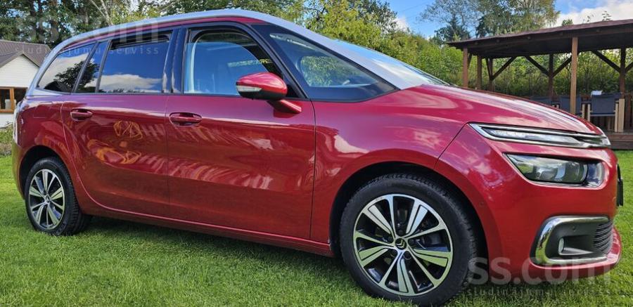 Sarkans Citroen c4-picasso 2018 Rīga, ar dzinēja tilpumu 2.00 L un nobraukumu 188 tūkst. km par 9850 €, foto 4 vietnē AUTOMOTO.COM.LV