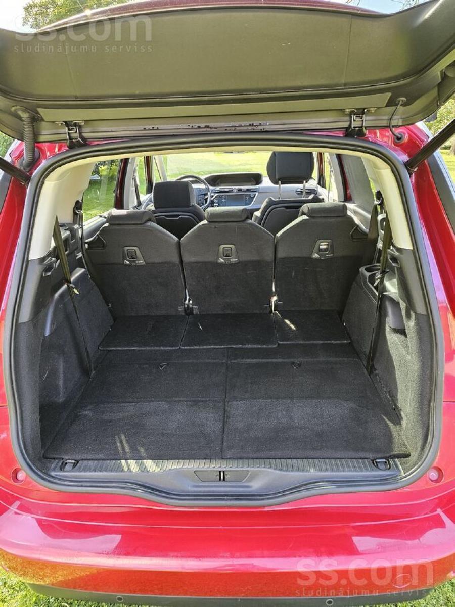 Sarkans Citroen c4-picasso 2018 Rīga, ar dzinēja tilpumu 2.00 L un nobraukumu 188 tūkst. km par 9850 €, foto 14 vietnē AUTOMOTO.COM.LV