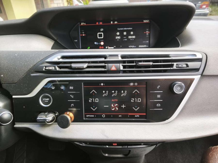 Red Citroen c4-picasso 2018 in Kaunas, with an engine capacity of 2.00 L and mileage of 267 thousand km for 10500 €, photo 20 on AUTOMOTO.COM.LV