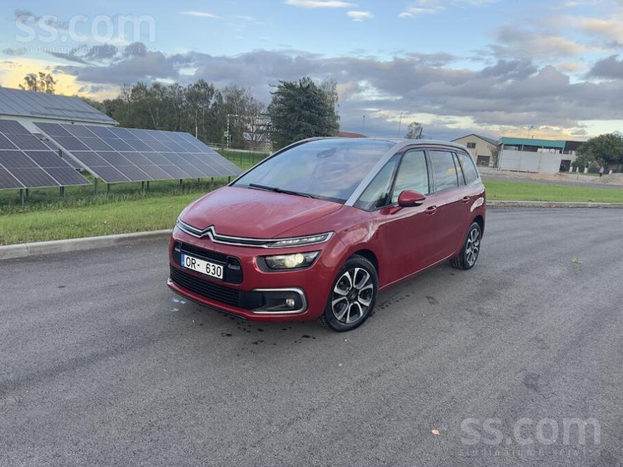 Sarkans Citroen c4-picasso 2020 Rīga, ar dzinēja tilpumu 1.50 L un nobraukumu 182 tūkst. km par 9400 €, foto 3 vietnē AUTOMOTO.COM.LV