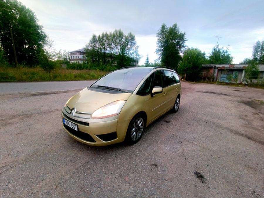 Citroen c4-picasso 2007 in Kohtla-Jarve, with an engine capacity of 1.60 L and mileage of 280 thousand km for 2400 €, photo 1 on AUTOMOTO.COM.LV