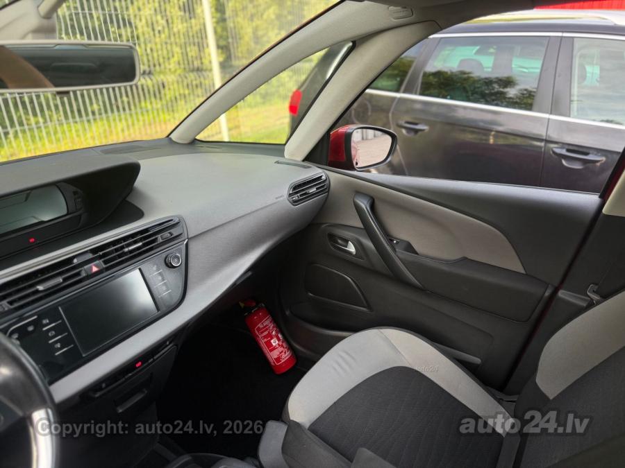Citroen c4-picasso 2013 Tallina, ar dzinēja tilpumu 1.60 L un nobraukumu 240 tūkst. km par 5990 €, foto 15 vietnē AUTOMOTO.COM.LV