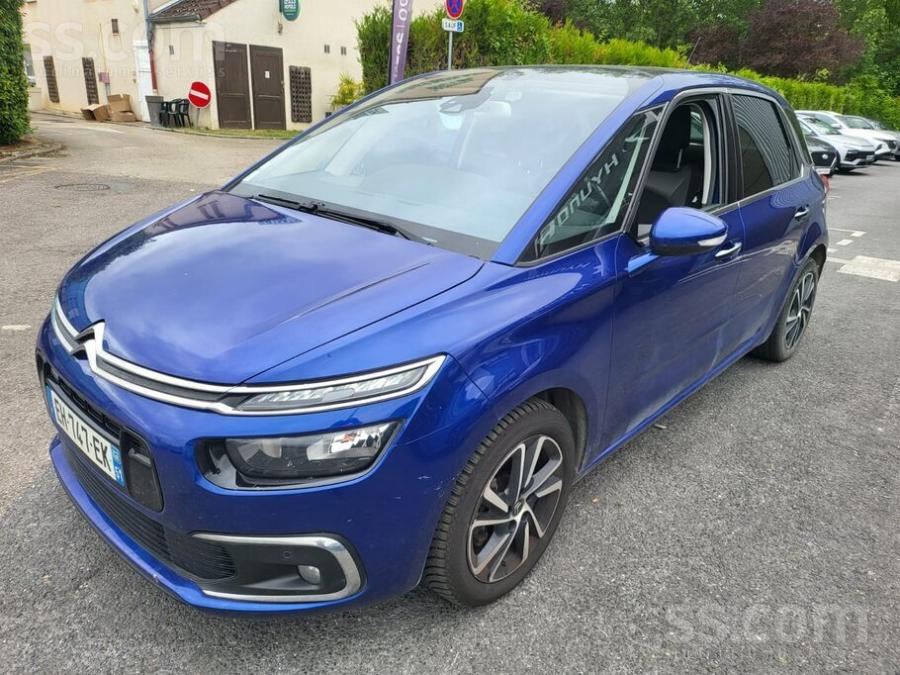 Violets Citroen c4-picasso 2017 Ogre, ar dzinēja tilpumu 1.20 L un nobraukumu 104 tūkst. km par 7770 €, foto 1 vietnē AUTOMOTO.COM.LV