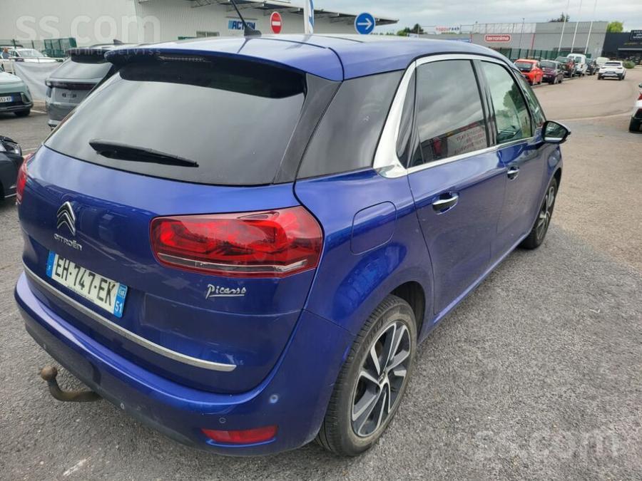 Violets Citroen c4-picasso 2017 Ogre, ar dzinēja tilpumu 1.20 L un nobraukumu 104 tūkst. km par 7770 €, foto 5 vietnē AUTOMOTO.COM.LV