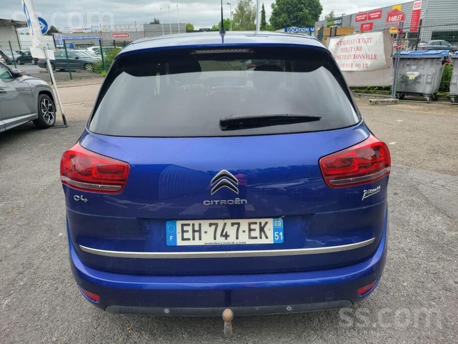 Violets Citroen c4-picasso 2017 Ogre, ar dzinēja tilpumu 1.20 L un nobraukumu 104 tūkst. km par 7770 €, foto 6 vietnē AUTOMOTO.COM.LV