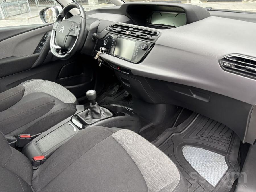 Balts Citroen c4-picasso 2017 Rīga, ar dzinēja tilpumu 1.60 L un nobraukumu 128 tūkst. km par 7500 €, foto 10 vietnē AUTOMOTO.COM.LV
