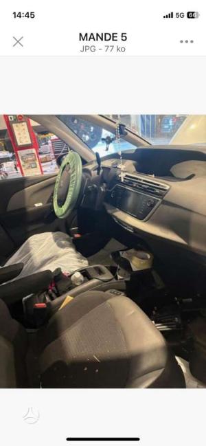 Balts Citroen c4-picasso 2017 Tauragė, ar dzinēja tilpumu 1.50 L un nobraukumu 150 tūkst. km par 6000 €, foto 5 vietnē AUTOMOTO.COM.LV