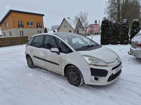 Balts Citroen c4-picasso 2007 Marijampole, ar dzinēja tilpumu 1.60 L un nobraukumu 322 tūkst. km par 650 €, foto 1 vietnē AUTOMOTO.COM.LV