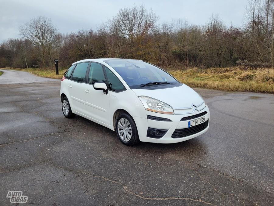 Balts Citroen c4-picasso 2009 Kauņa, ar dzinēja tilpumu 2.00 L un nobraukumu 284 tūkst. km par 1900 €, foto 3 vietnē AUTOMOTO.COM.LV