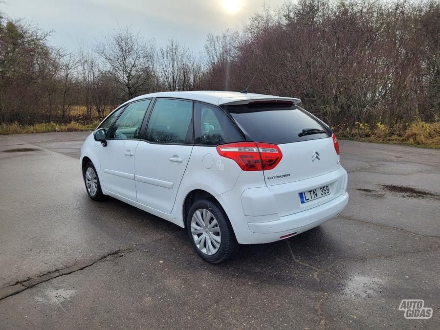 Balts Citroen c4-picasso 2009 Kauņa, ar dzinēja tilpumu 2.00 L un nobraukumu 284 tūkst. km par 1900 €, foto 7 vietnē AUTOMOTO.COM.LV