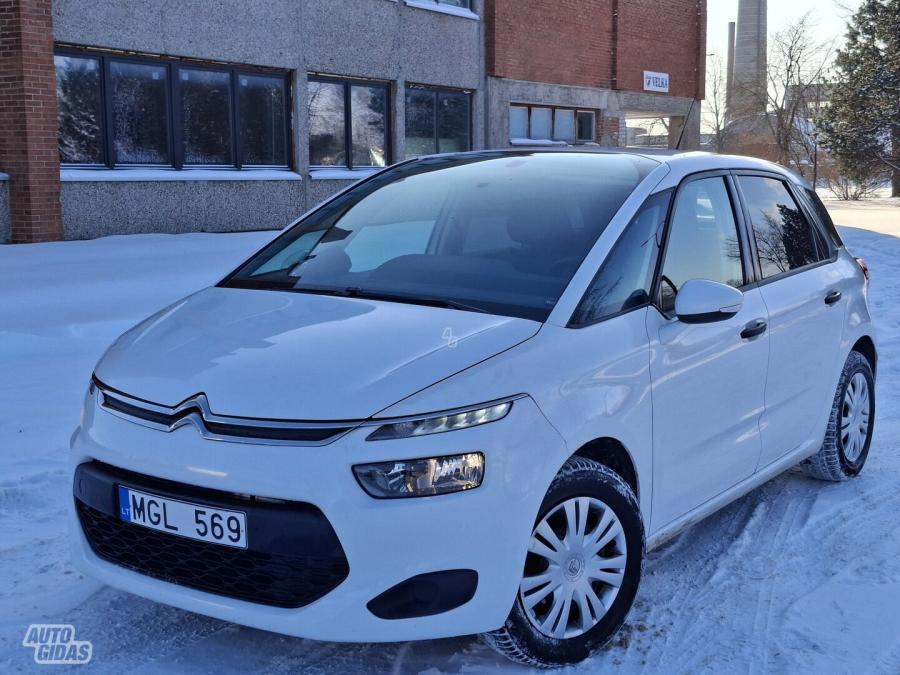 Balts Citroen c4-picasso 2013 Šilutė, ar dzinēja tilpumu 1.60 L un nobraukumu 233 tūkst. km par 3999 €, foto 1 vietnē AUTOMOTO.COM.LV