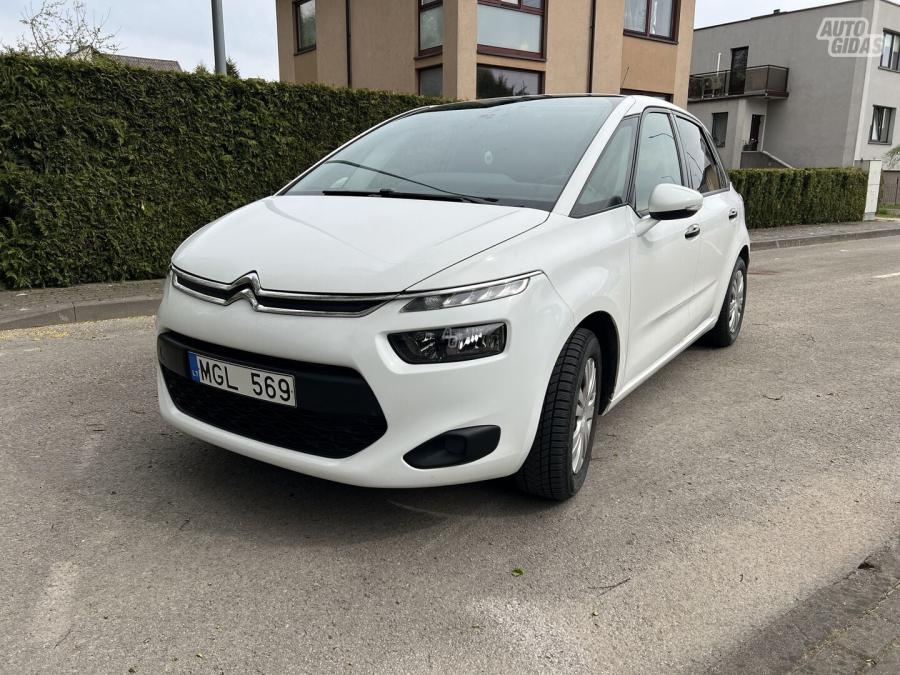 Balts Citroen c4-picasso 2014 Šilutė, ar dzinēja tilpumu 1.60 L un nobraukumu 236 tūkst. km par 4300 €, foto 1 vietnē AUTOMOTO.COM.LV
