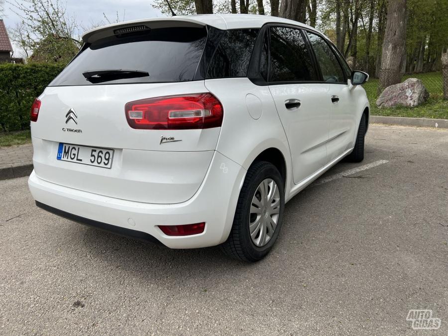 Balts Citroen c4-picasso 2014 Šilutė, ar dzinēja tilpumu 1.60 L un nobraukumu 236 tūkst. km par 4300 €, foto 4 vietnē AUTOMOTO.COM.LV