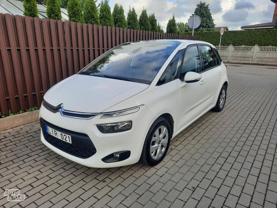 Balts Citroen c4-picasso 2014 Klaipėda, ar dzinēja tilpumu 1.60 L un nobraukumu 314 tūkst. km par 2890 €, foto 5 vietnē AUTOMOTO.COM.LV