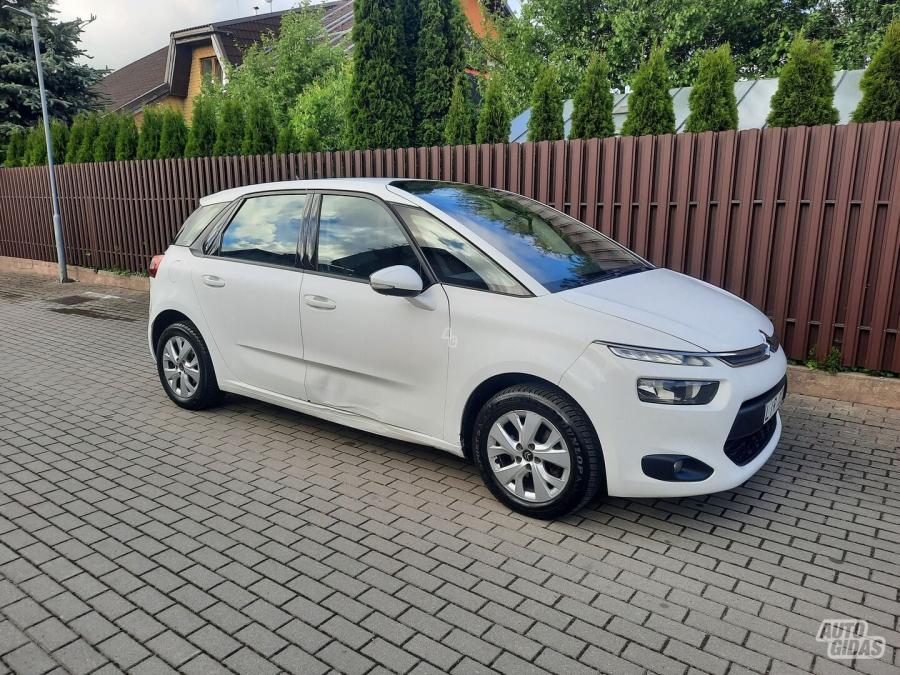 Balts Citroen c4-picasso 2014 Klaipėda, ar dzinēja tilpumu 1.60 L un nobraukumu 314 tūkst. km par 2890 €, foto 9 vietnē AUTOMOTO.COM.LV