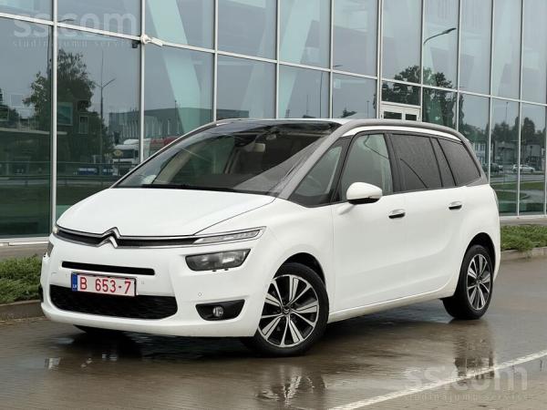 Balts Citroen c4-picasso 2014 Rēzekne, ar dzinēja tilpumu 1.60 L un nobraukumu 243 tūkst. km par 5590 €, foto 3 vietnē AUTOMOTO.COM.LV