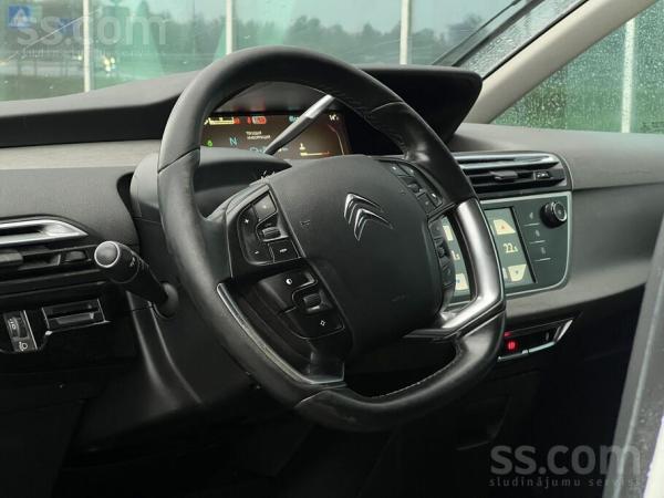 Balts Citroen c4-picasso 2014 Rēzekne, ar dzinēja tilpumu 1.60 L un nobraukumu 243 tūkst. km par 5590 €, foto 10 vietnē AUTOMOTO.COM.LV