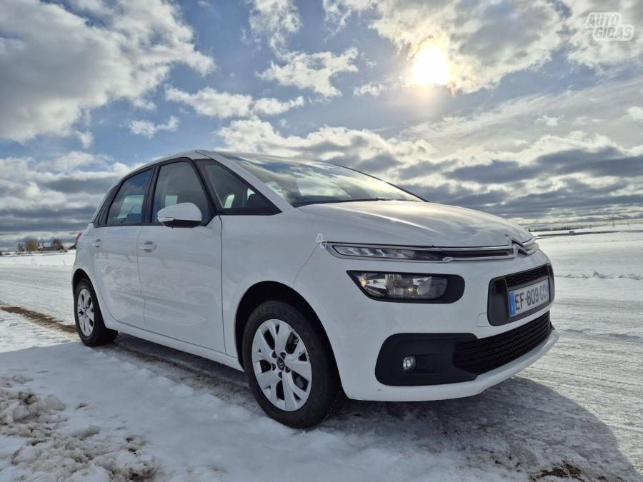 Balts Citroen c4-picasso 2016 Jonava, ar dzinēja tilpumu 1.60 L un nobraukumu 232 tūkst. km par 5500 €, foto 1 vietnē AUTOMOTO.COM.LV