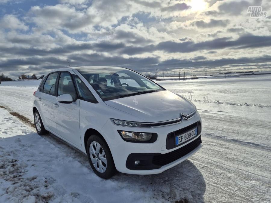 Balts Citroen c4-picasso 2016 Jonava, ar dzinēja tilpumu 1.60 L un nobraukumu 232 tūkst. km par 5500 €, foto 10 vietnē AUTOMOTO.COM.LV