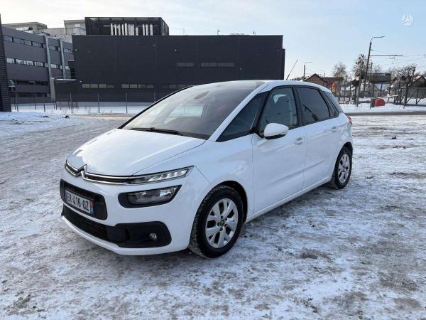 Balts Citroen c4-picasso 2017 Kauņa, ar dzinēja tilpumu 1.56 L un nobraukumu 147 tūkst. km par 5350 €, foto  vietnē AUTOMOTO.COM.LV