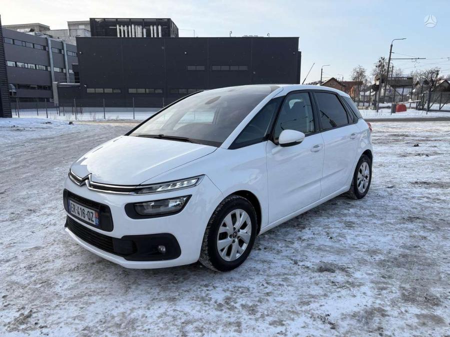Balts Citroen c4-picasso 2017 Kauņa, ar dzinēja tilpumu 1.56 L un nobraukumu 147 tūkst. km par 5350 €, foto 1 vietnē AUTOMOTO.COM.LV