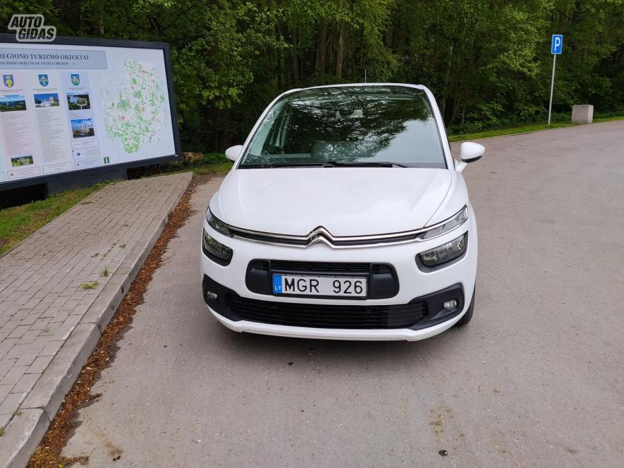 Balts Citroen c4-picasso 2017 Mažeikiai, ar dzinēja tilpumu 1.60 L un nobraukumu 330 tūkst. km par 5200 €, foto 3 vietnē AUTOMOTO.COM.LV