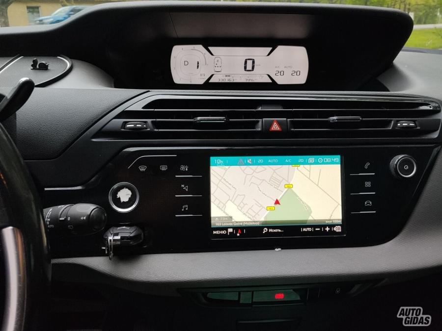 Balts Citroen c4-picasso 2017 Mažeikiai, ar dzinēja tilpumu 1.60 L un nobraukumu 330 tūkst. km par 5200 €, foto 9 vietnē AUTOMOTO.COM.LV