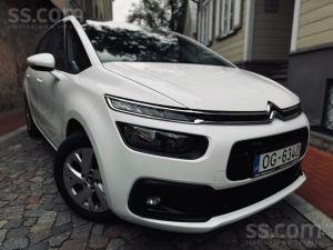 White Citroen c4-picasso 2017 in Cesis, with an engine capacity of 1.20 L and mileage of 0 thousand km for 7500 €, photo  on AUTOMOTO.COM.LV