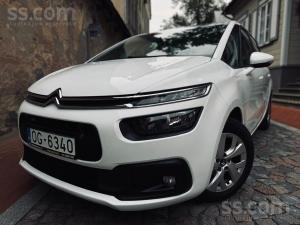 White Citroen c4-picasso 2017 in Cesis, with an engine capacity of 1.20 L and mileage of 0 thousand km for 7500 €, photo 4 on AUTOMOTO.COM.LV
