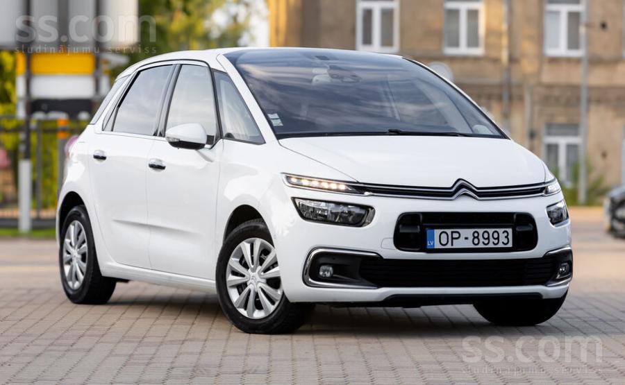 Balts Citroen c4-picasso 2017 Jelgava, ar dzinēja tilpumu 1.20 L un nobraukumu 178 tūkst. km par 5990 €, foto 3 vietnē AUTOMOTO.COM.LV