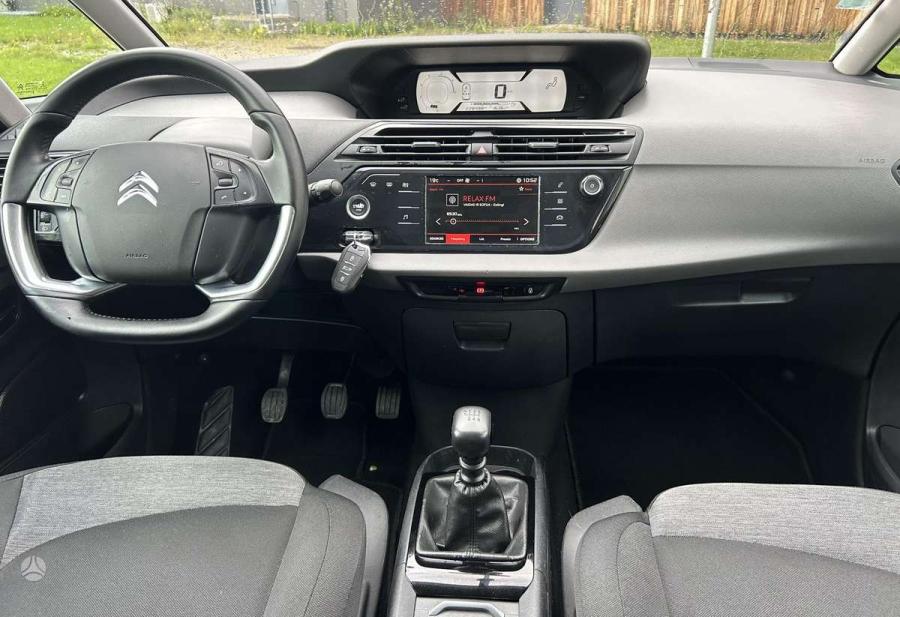Balts Citroen c4-picasso 2018 Tauragė, ar dzinēja tilpumu 1.56 L un nobraukumu 228 tūkst. km par 4900 €, foto 10 vietnē AUTOMOTO.COM.LV