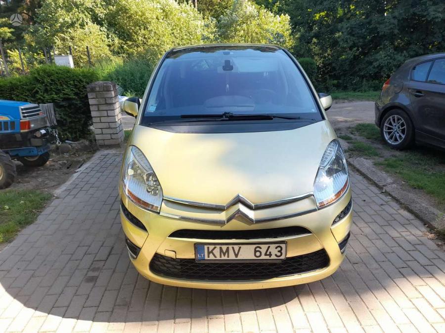 Dzeltens Citroen c4-picasso 2007 Anykščiai, ar dzinēja tilpumu 1.56 L un nobraukumu 290 tūkst. km par 900 €, foto 1 vietnē AUTOMOTO.COM.LV
