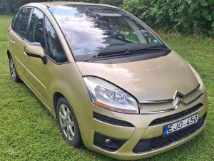 Yellow Citroen c4-picasso 2007 in Vilnius, with an engine capacity of 1.56 L and mileage of 251 thousand km for 740 €, photo  on AUTOMOTO.COM.LV