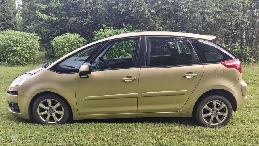 Dzeltens Citroen c4-picasso 2007 Viļņa, ar dzinēja tilpumu 1.56 L un nobraukumu 251 tūkst. km par 740 €, foto 3 vietnē AUTOMOTO.COM.LV