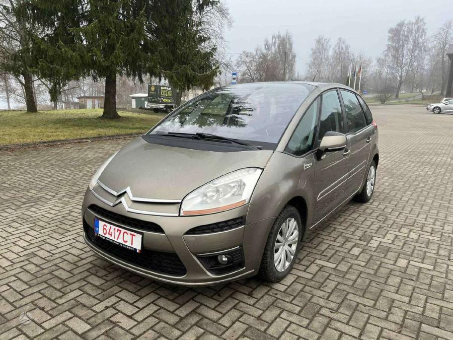 Dzeltens Citroen c4-picasso 2010 Trakai, ar dzinēja tilpumu 1.56 L un nobraukumu 242 tūkst. km par 2590 €, foto 1 vietnē AUTOMOTO.COM.LV