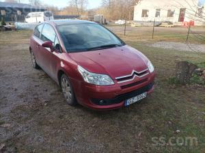 Red Citroen C4 2007 in Jelgava, with an engine capacity of 1.60 L and mileage of 217 thousand km for 1350 €, photo  on AUTOMOTO.COM.LV