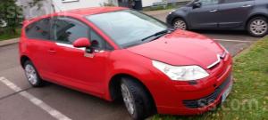 Sarkans Citroen C4 2007 Rīga, ar dzinēja tilpumu 1.60 L un nobraukumu 210 tūkst. km par 1350 €, foto  vietnē AUTOMOTO.COM.LV