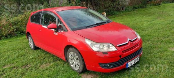 Sarkans Citroen C4 2007 Rīga, ar dzinēja tilpumu 1.60 L un nobraukumu 212 tūkst. km par 1250 €, foto 1 vietnē AUTOMOTO.COM.LV