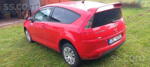 Sarkans Citroen C4 2007 Rīga, ar dzinēja tilpumu 1.60 L un nobraukumu 212 tūkst. km par 1250 €, foto 4 vietnē AUTOMOTO.COM.LV