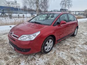 Red Citroen C4 2005 in Riga, with an engine capacity of 1.60 L and mileage of 75 thousand km for 3200 €, photo  on AUTOMOTO.COM.LV
