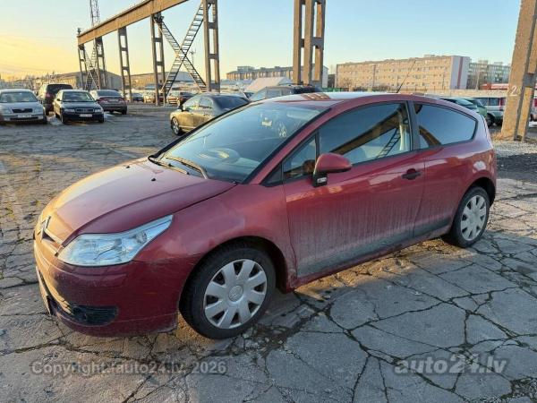 Red Citroen C4 2006 in Tallinn, with an engine capacity of 1.60 L and mileage of 268 thousand km for 899 €, photo 2 on AUTOMOTO.COM.LV
