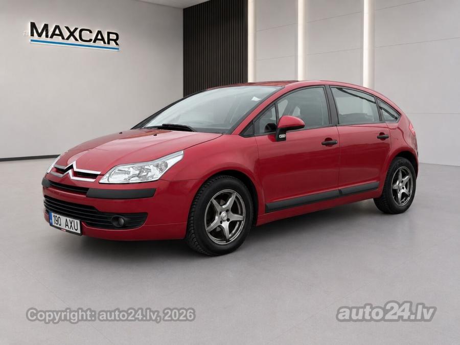 Sarkans Citroen C4 2006 Tallina, ar dzinēja tilpumu 1.60 L un nobraukumu 88 tūkst. km par 2199 €, foto 3 vietnē AUTOMOTO.COM.LV